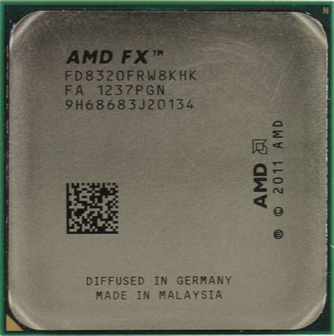 Процессор AMD FD8320FRW8KHK Athlon 64 FX OEM без кулера 8 яд 3 5 ГГц купить по низкой цене