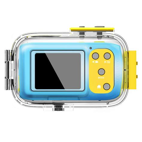 Cámara Digital Para Niños Cámara Impermeable Cámara Portátil 1080p Hd