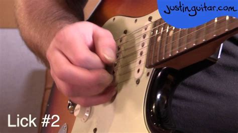 Blues Licks Linking Pentatonic Scales Lead Guitar Lesson 12