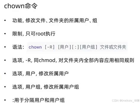 linux chown命令 csdn博客