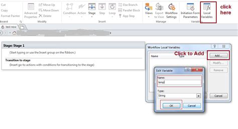 Storing A Dynamic Variable For Workflow In Spd 2013 Sharepoint Stack