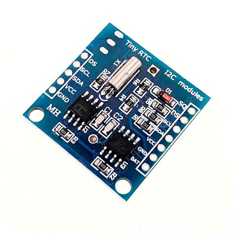 Módulo Tiny Rtc Ds1307 24c32 Reloj En Tiempo Real I2c Con Memoria Eeprom Electroya