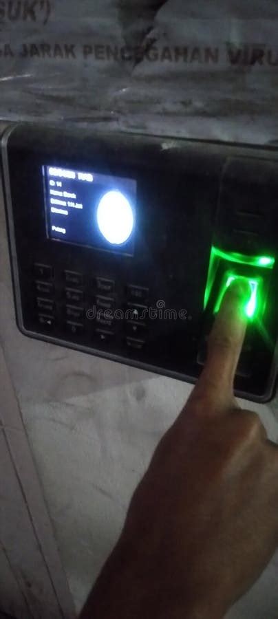 Biometric Attendance Editorial Image Image Of Method 291415735