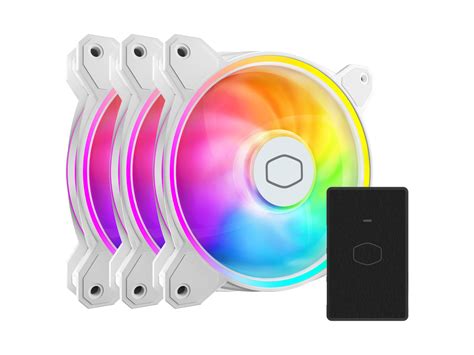 3 In 1 120mm Cooler Master Masterfan Mf120 Halo² Argb Pwm Case Fans