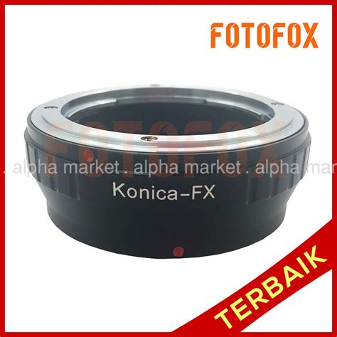 Jual Adapter Converter Fotofox Lensa Konica Hexanon Ar K Mount To Ke