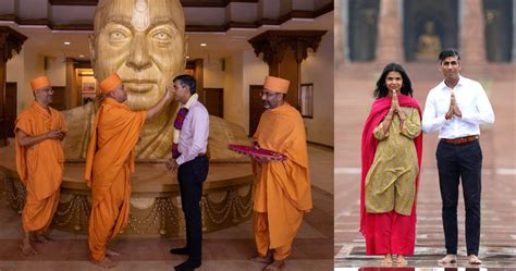 A Proud Hindu Decoding Rishi Sunaks Akshardham Temples Visit And His