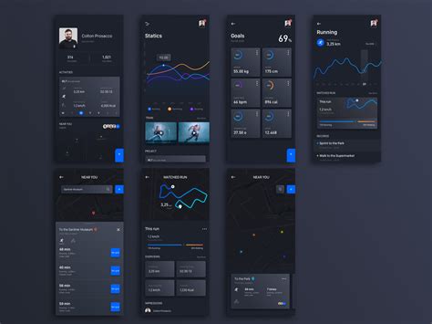 Custom Preset Copy Mobile Ui Design App Ui Design Coloring Apps Iot Web App Mobile App