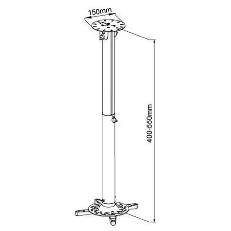 Vivolink VLMC White Projector Ceiling Mount LDLC Year Warranty