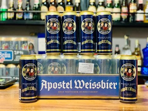 Bia apostel weissbier dunkel