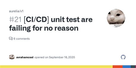 CI CD Unit Test Are Failing For No Reason Issue 21 Aurelia V1