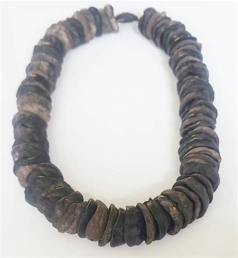 Half Shell Kukui Lei Etsy