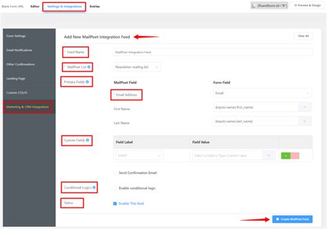 Mailpoet Integration With Fluent Forms Wp Manage Ninja