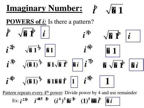 Ppt Imaginary Number Powerpoint Presentation Free Download Id 9612175