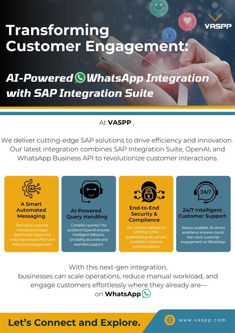 Ai Ai Whatsappforbusiness Sapintegration Automation
