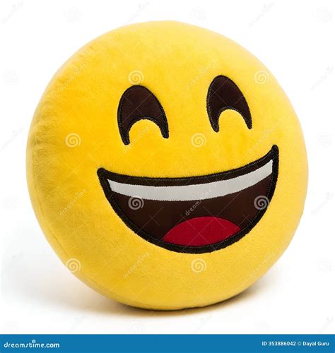 Smile Emoji Isolated On White Background Stock Illustration