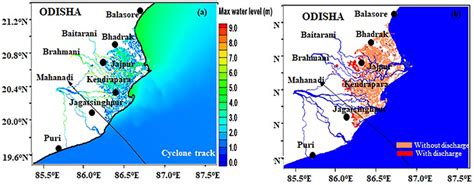 A Spatial Coverage Of Coastal Inundation And Maximum Water Levels Download Scientific Diagram