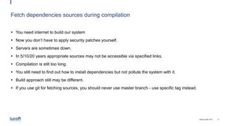Aleksandr Kutsan Managing Dependencies In C PPT