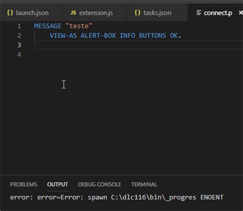 I Need Help To Configure In Order To Run Simple Codes Issue Chriscamicas Vscode Abl