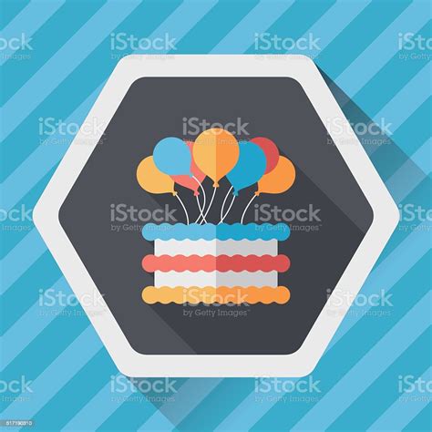 생일 케이크 평편 아이콘크기 긴 Shadow Eps10이 포함됩니다 0명에 대한 스톡 벡터 아트 및 기타 이미지 0명 미식가 벡터 Istock