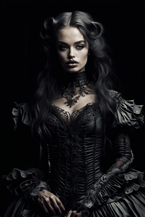 Ethereal Beauty A Gothic Rococo Baroness