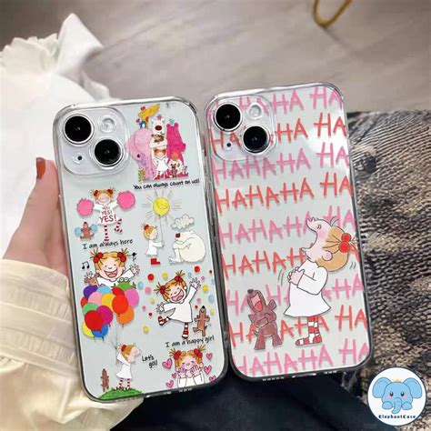 สาวน่ารักการ์ตูนกราฟฟิตีเข้ากันได้เคสไอโฟน 11 13 15 Pro Max 12 14 Pro Max X Xs Xr Max 7 14 15 8