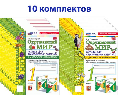 Окружающий мир. 1 класс. Тетрадь для практических работ. В 2-х частях ...