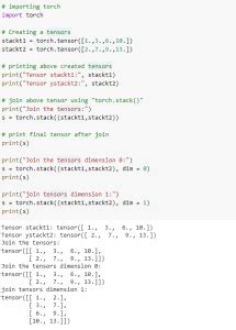 PyTorch Stack Tutorial Examples Python Guides