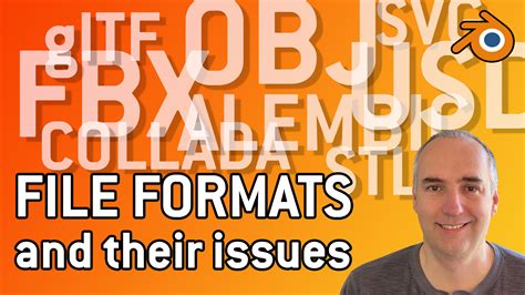 File Formats Blendernation