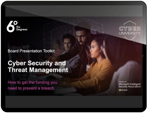 Cyber Security And Threat Management Toolkit Six Degrees