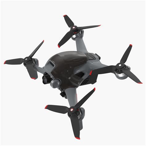 Dji Fpv Drone 3d Model 89 3ds Blend C4d Fbx Max Ma Lxo Obj