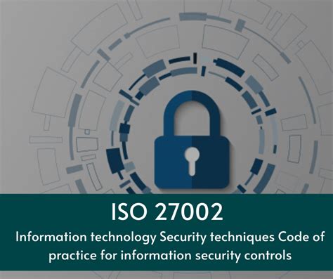 ISO Information Technology Security Techniques Code Of Practice For Information Security
