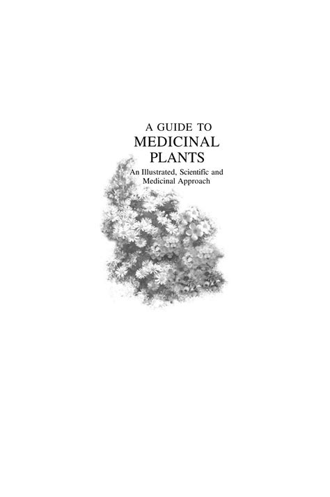 Solution A Guide To Medicinal Plants An Illustrated Scientific And