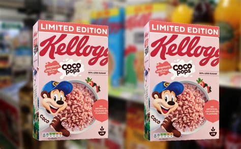 New Limited Edition Strawberry And White Choc Coco Pops Better Retailing