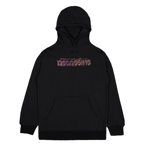 Soul Assassins 3 Death Valley Gradient Cover Hoodie Black Soul