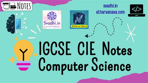 Igcse Cie Notes Computer Science