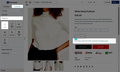 Code Ecomposer Landing Page Builder