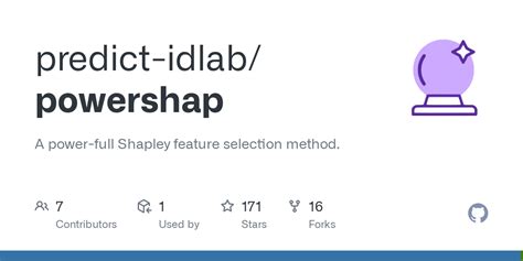 GitHub Predict Idlab Powershap A Power Full Shapley Feature Selection Method