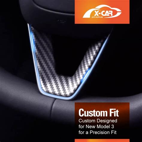 Car Steering Wheel Cover Trim Fortesla Model Highland Car