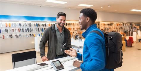 Premium Photo Retail Store Employee Assisting Customer At Hd Image