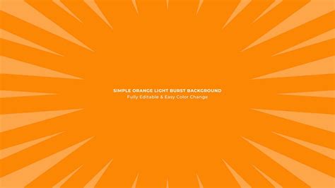 Orange Sun Burst Vector Background 23782866 Vector Art At Vecteezy