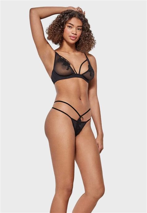 Gisela Underwired Bra Black Zalando