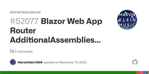 Blazor Web App Router Additionalassemblies Routes Are Forgotten On