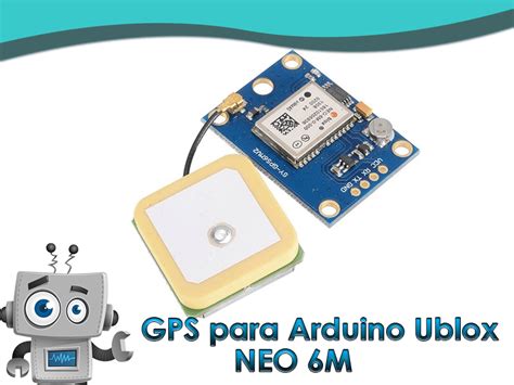 Ublox NEO 6M Módulo GPS económico App Tek