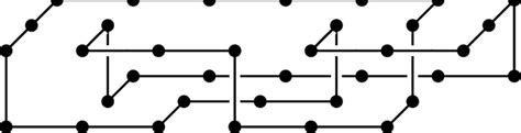 A Self Avoiding Polygon In The 2 × 1 Tube This Polygon Has Length 36