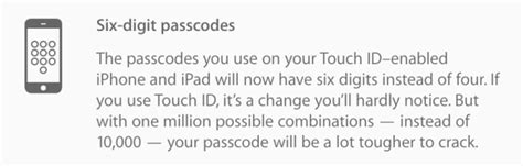 Apple To Require 6 Digit Passcodes On Newer Iphones Ipads Under Ios 9