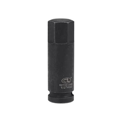 Uxcell H22 1 2 Inch Metric Drive Impact Hex Bit Socket Cr Mo Steel