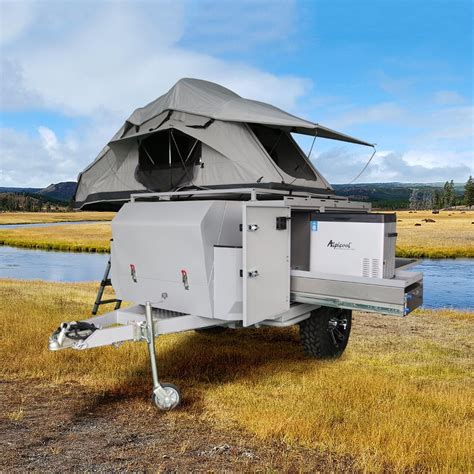 Kinlife Factory High Quality Best Price RV Mini Camping Trailer Camping Trailer And