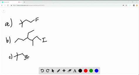 SOLVED Give The IUPAC Name For Each Compound Numerade