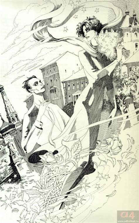 Мастер и Маргарита иллюстрации 68 работ Graphic Illustration