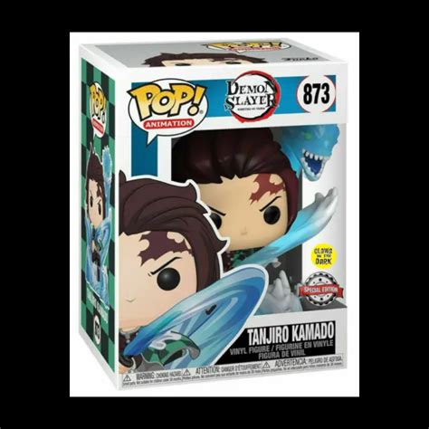 FUNKO POP DEMON Slayer Tanjiro Kamado GITD 873 EUR 27 90